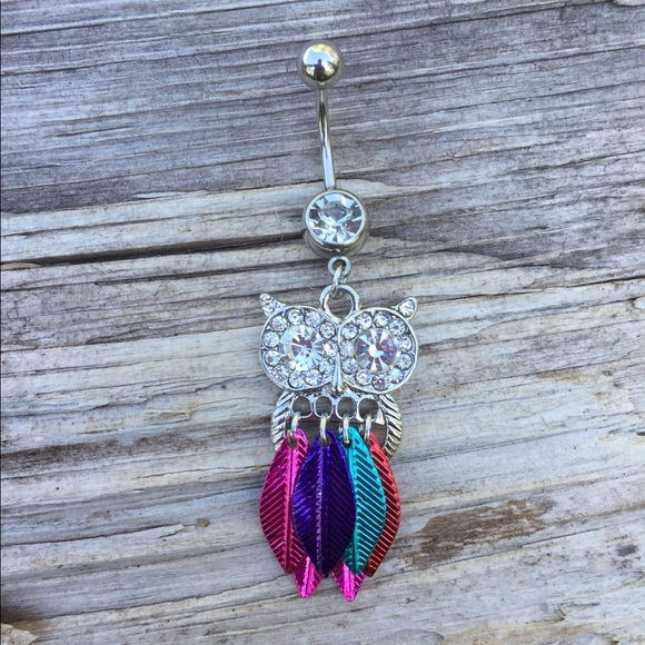 Jewelry | Owl Belly Button Navel Ring | Poshmark